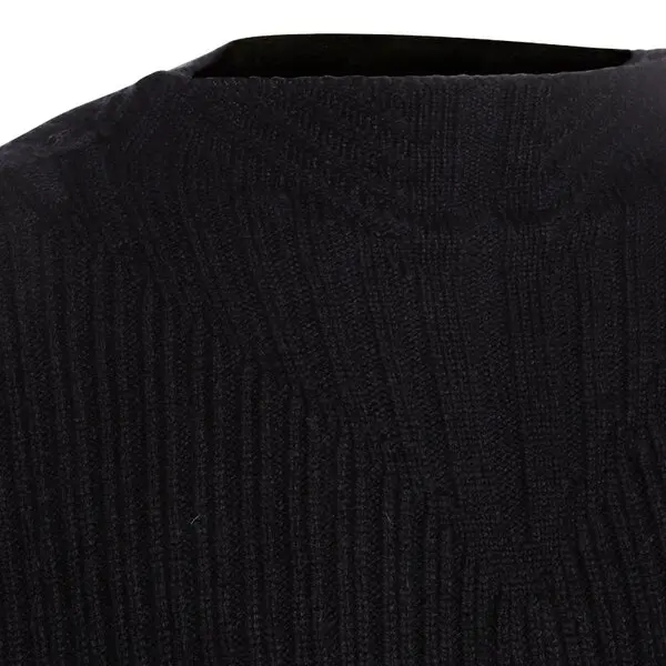 Rick Owens Mock Neck Long Sleeve Jumper