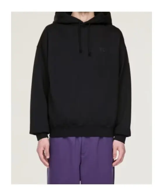 Y3 Logo Hoodie - Black