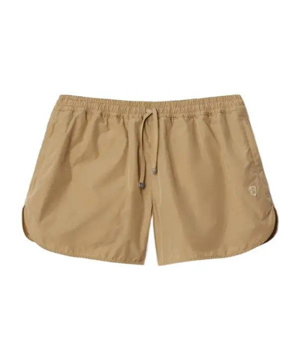 Burberry Cotton Shorts - Biscuit Color
