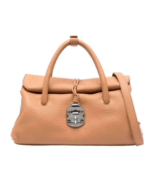 ZANELLATO Logo Shoulder Bag - Pink