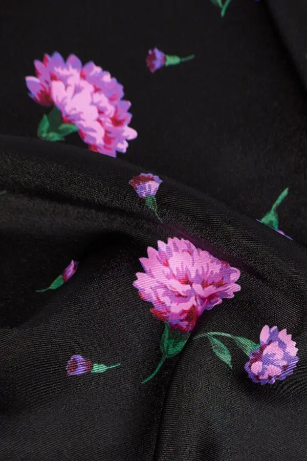Dolce & Gabbana Dolce Gabbana Carnations Printed Scarf