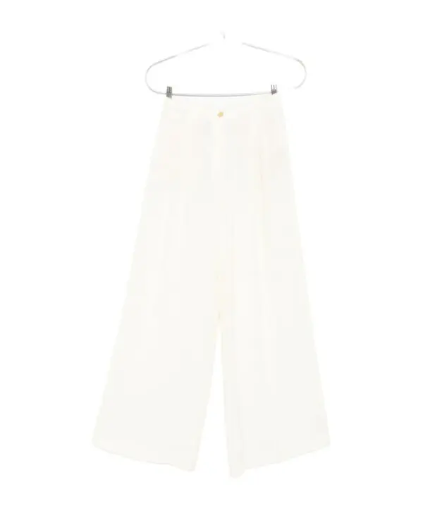 FORTE_FORTE Wide-leg Casual Pants - White