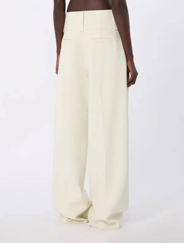 Sportmax Belted Pleated Trousers