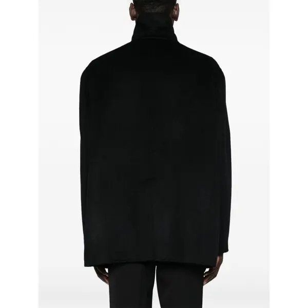 Giorgio Armani Straight Hem Pea Coat