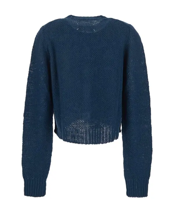 MAISON MARGIELA Buttoned Knitted Cardigan - No