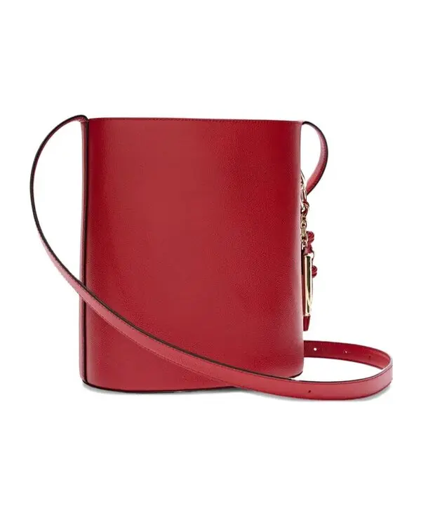 Furla Roxie Logo Detail Bucket Bag - Red