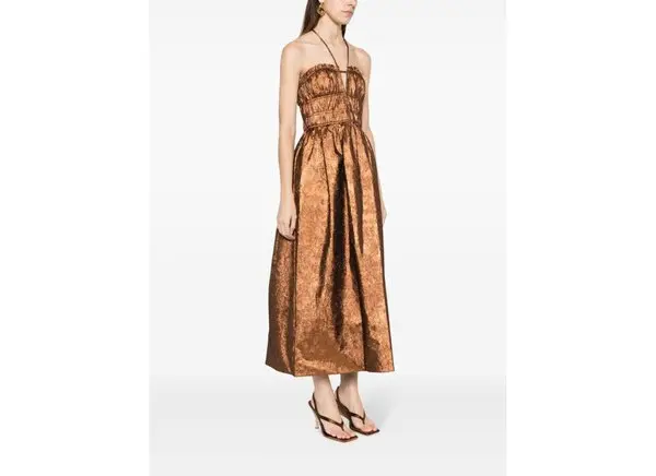 Ulla Johnson Thin Strap Pleated Dress