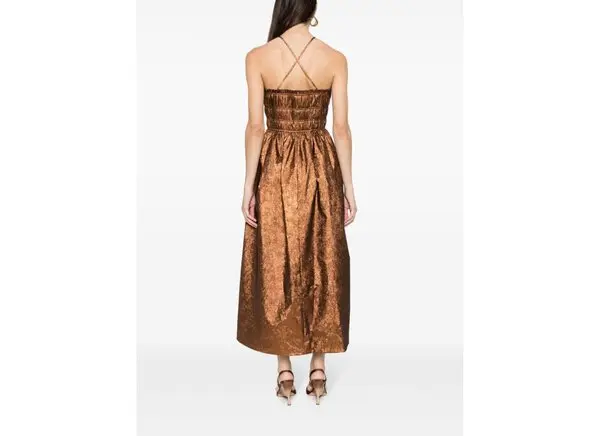 Ulla Johnson Thin Strap Pleated Dress