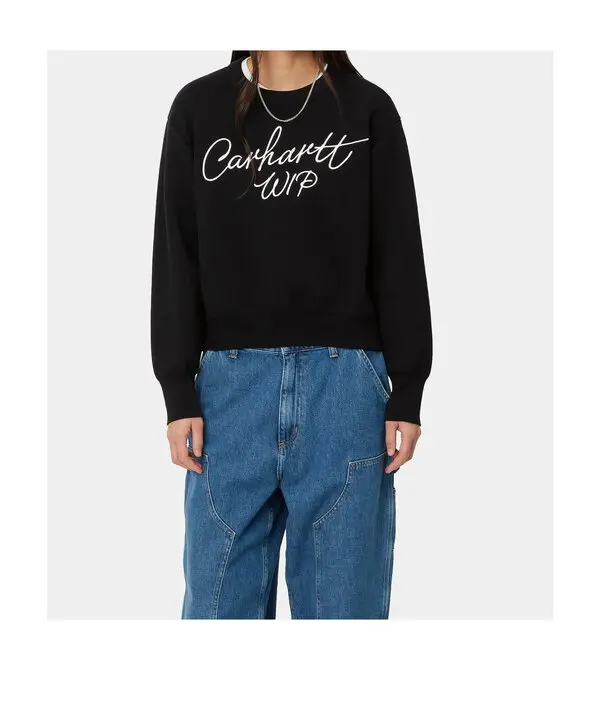 Carhartt Work In Progress Logo Sweater