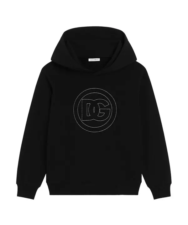 Dolce & Gabbana Dg Logo Detail Hoodie