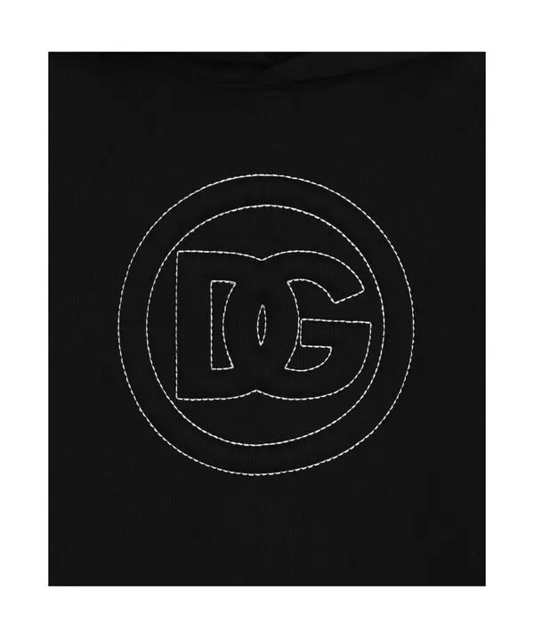 Dolce & Gabbana Dg Logo Detail Hoodie