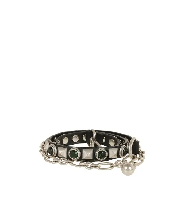 Etro Studded Chain Belt - Black
