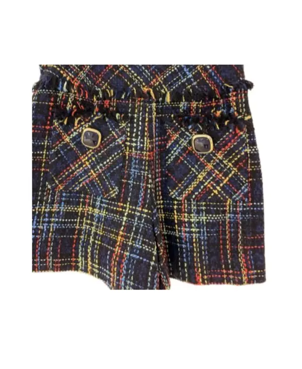 EDWARD ACHOUR PARIS Multi-color Tweed Shorts