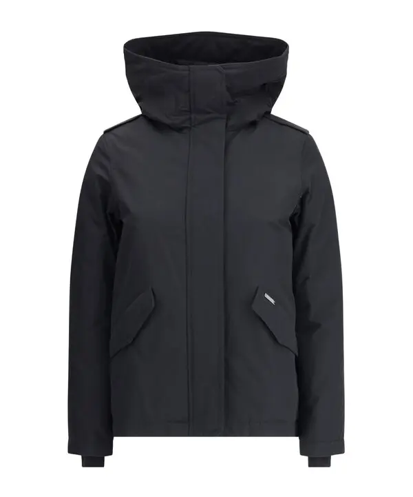 Woolrich Long-sleeved Hooded Parka - No