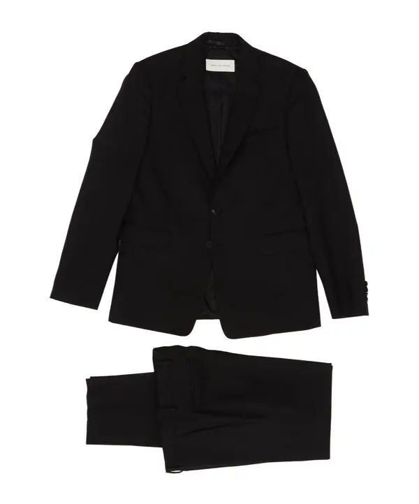 Dries Van Noten Single-breasted Suit - Black