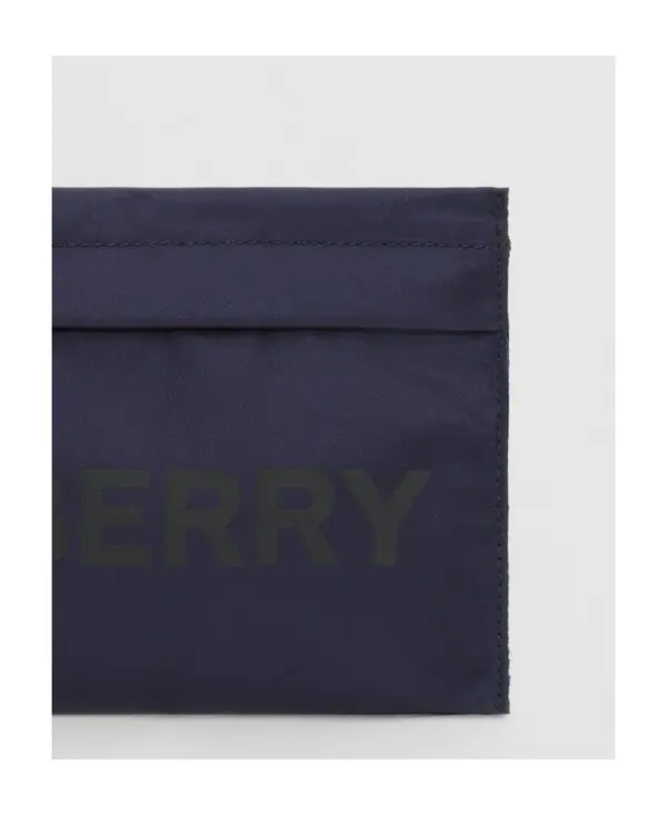 Burberry Logo Nylon Blend Wristlet