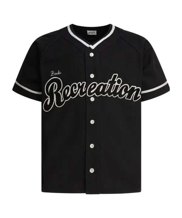 BODE Recreation Baseball Shirt - Black