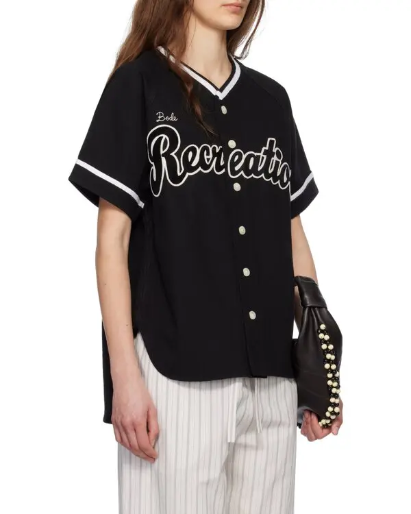 BODE Recreation Baseball Shirt - Black