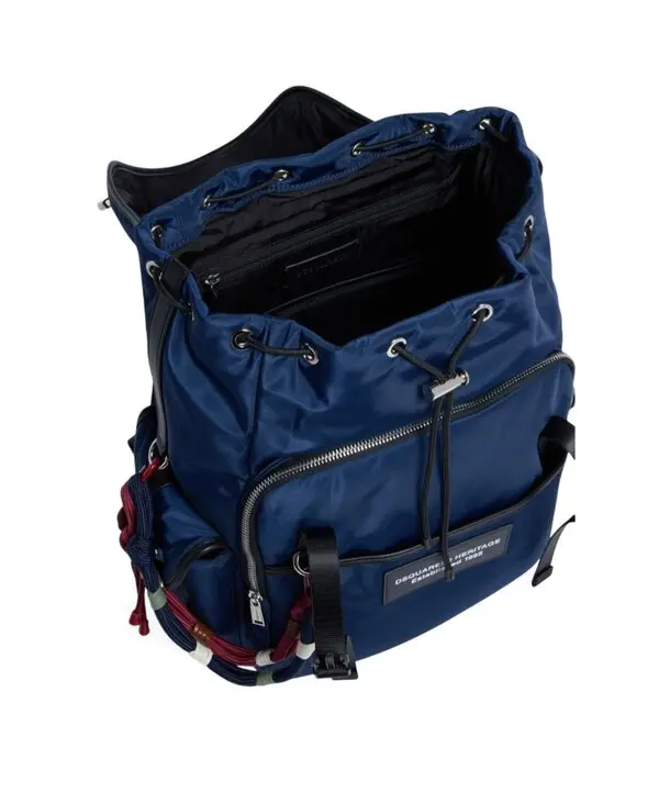 Dsquared2 Heritage Logo Backpack - Navy