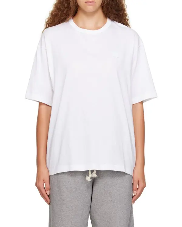 Acne Studios Face Logo Patch Crewneck T-shirt