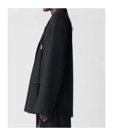 ANN DEMEULEMEESTER Elin Asymmetric Tailored Blazer