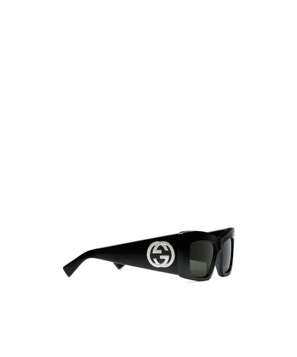 Gucci Square Frame Sunglasses - Black