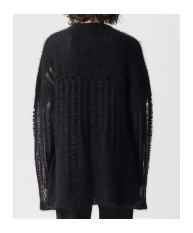 ANN DEMEULEMEESTER Oversized Distressed Jumper