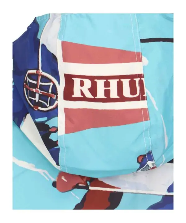 Rhude Alpine Print Half-zip Jacket
