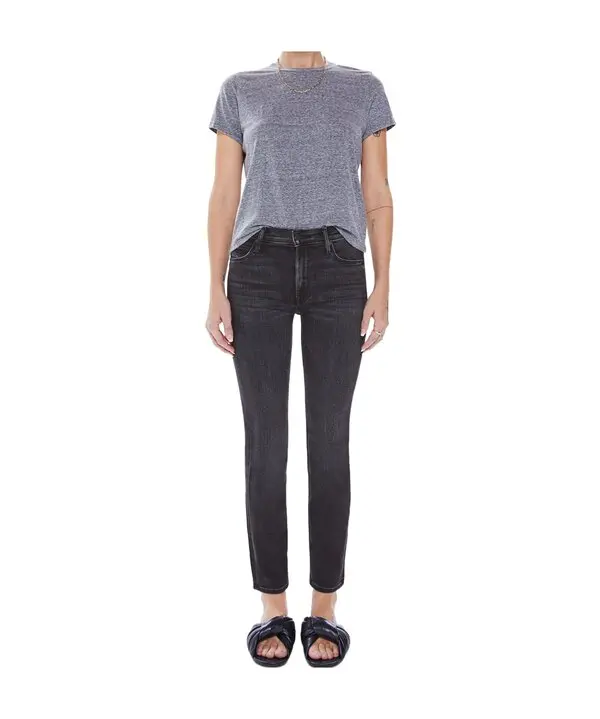 MOTHER The Mid Rise Dazzler Ankle Jeans