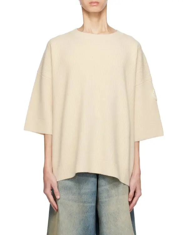 Moncler Ribbed Wool Jumper