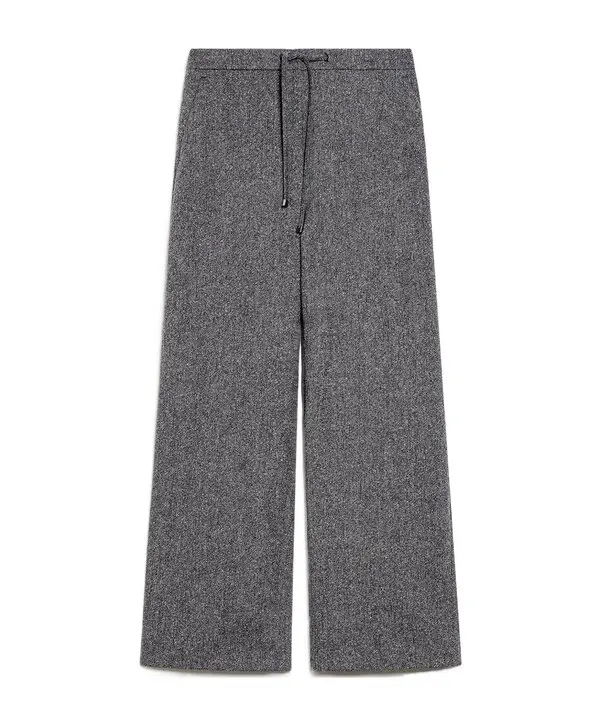 Max Mara Mina Drawstring Cropped Trousers