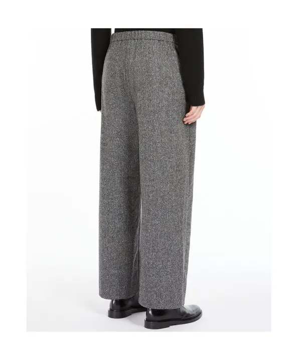 Max Mara Mina Drawstring Cropped Trousers