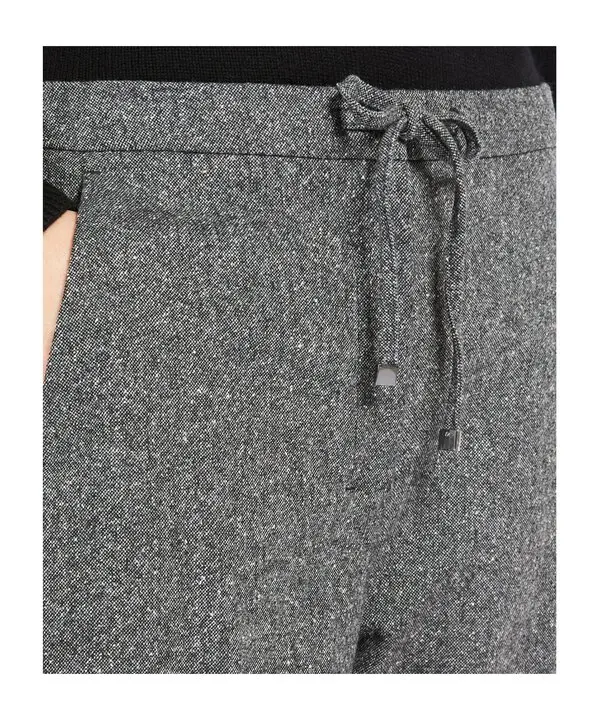 Max Mara Mina Drawstring Cropped Trousers
