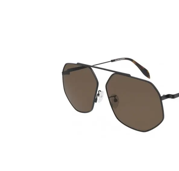 Alexander McQueen Aviator Sunglasses - Brown