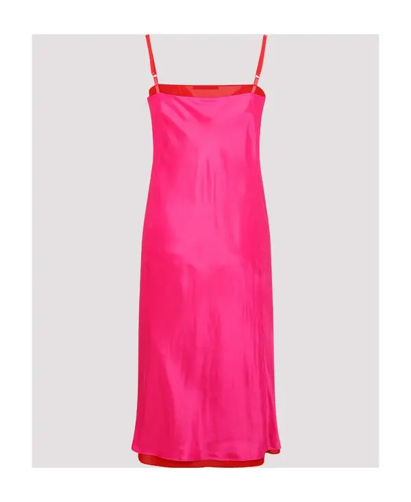 Acne Studios Sleeveless Layered Midi Dress