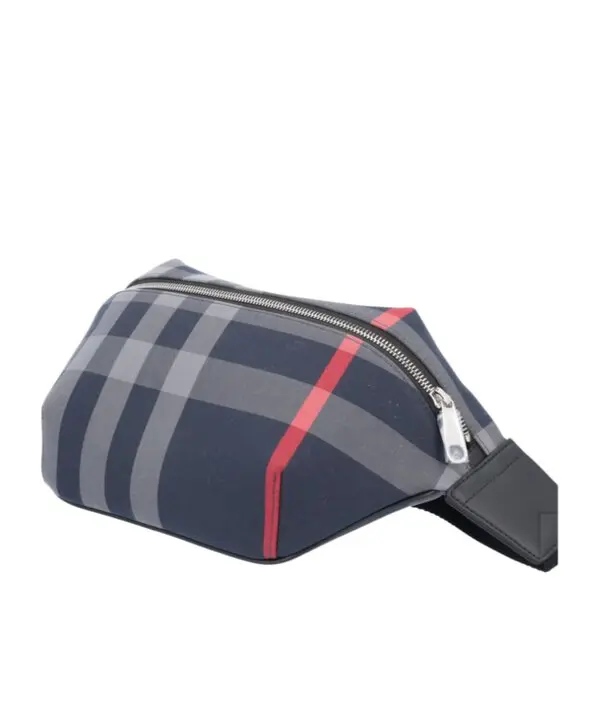 Burberry Check Pattern Zipped Belt Bag