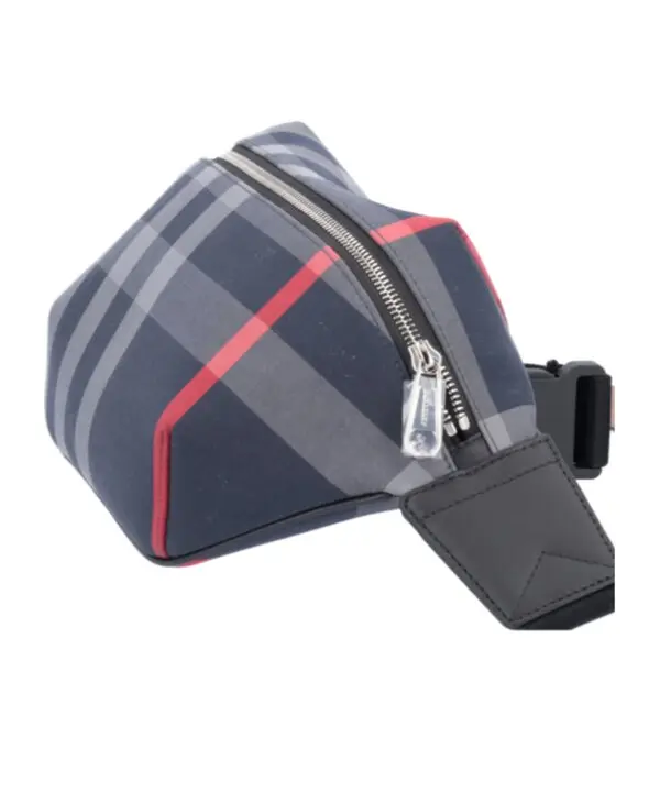 Burberry Check Pattern Zipped Belt Bag