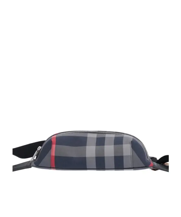 Burberry Check Pattern Zipped Belt Bag