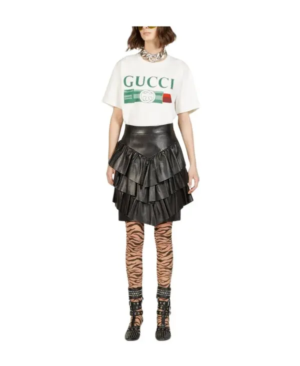 Gucci Lipstick Print Cotton T-shirt