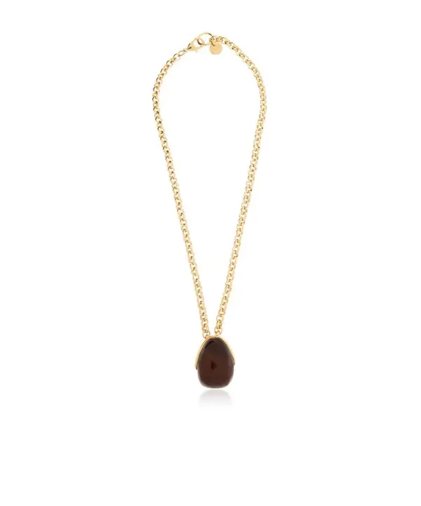 Jacquemus Le Pendant Raisin" Necklace - Yellow