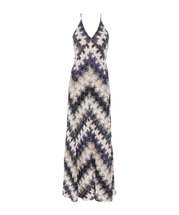 Missoni Zigzag Knit Maxi Dress