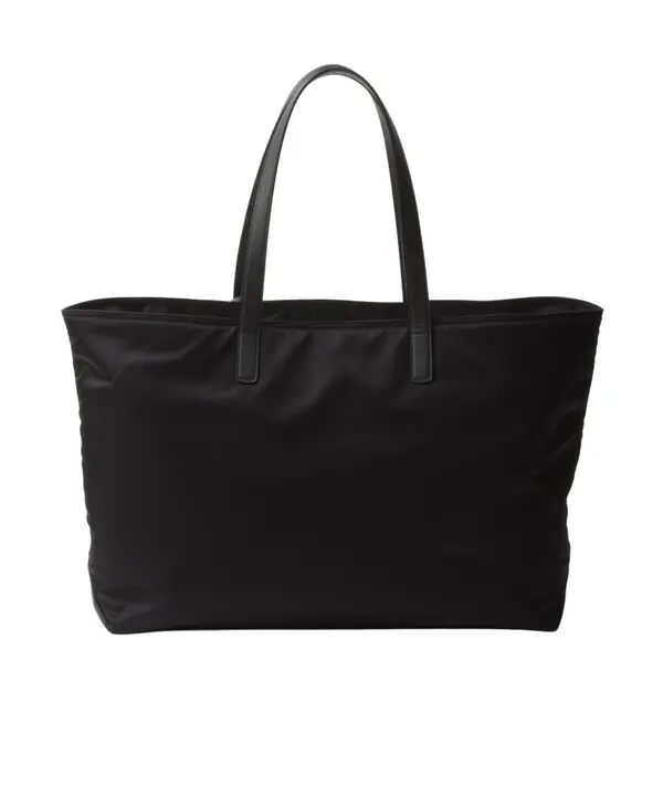Prada Re-edition 1978 Large Re-nylon And Saffiano Leather Tote Bag