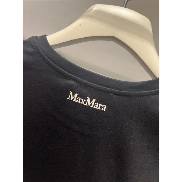 Max Mara Ernesta Graphic T-shirt - Black