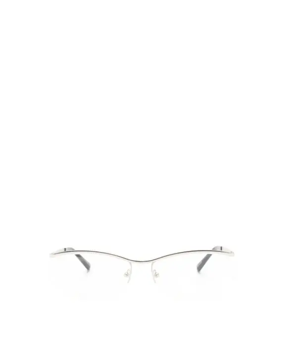 Attico Half Rim Eyeglasses - White