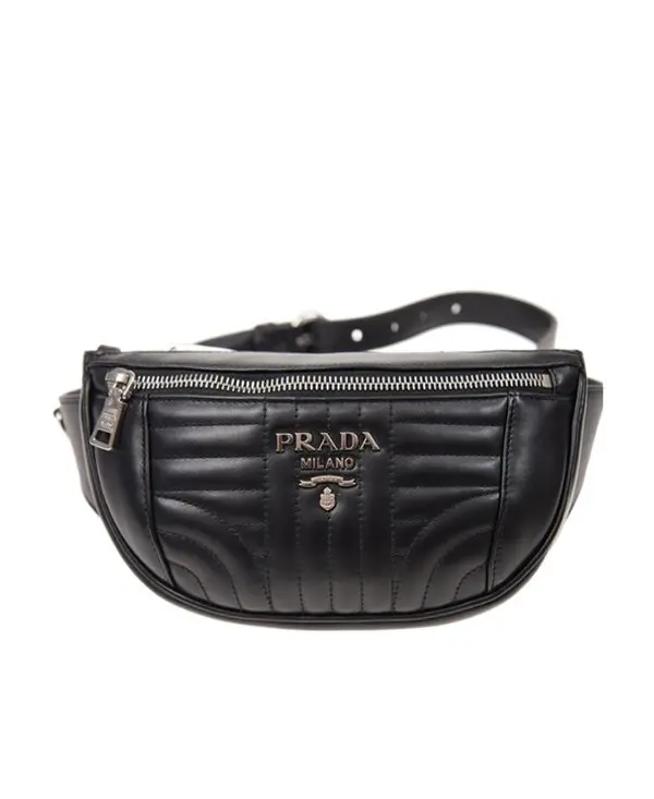 Prada Quilted Leather Belt Bag