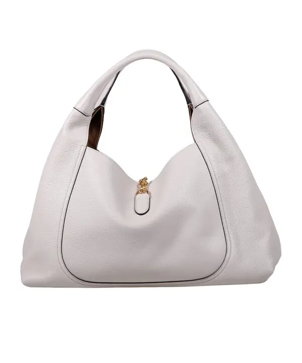 Gucci Softbit Maxi Shoulder Bag - White