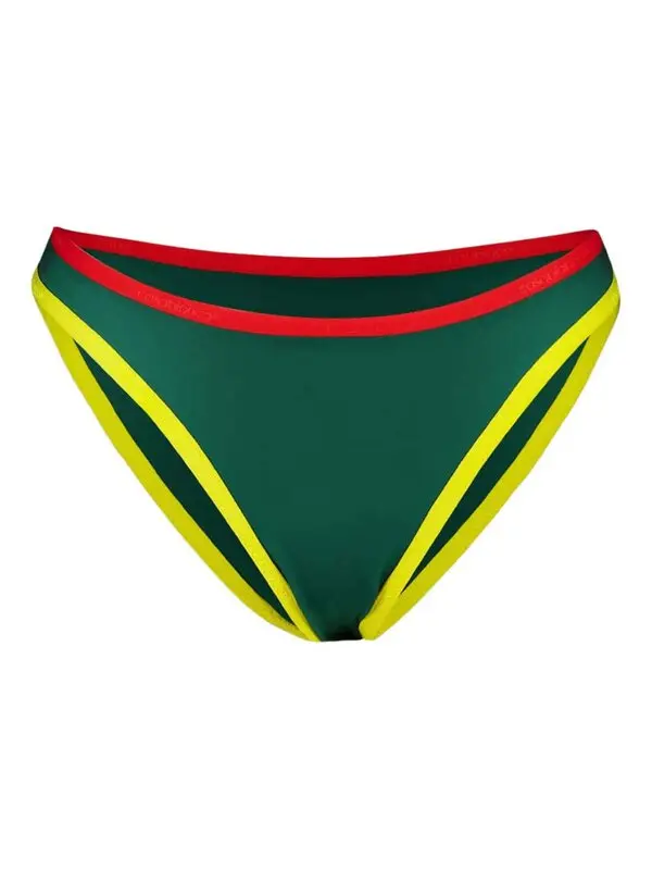 Casablanca Jersey Bikini Bottom - Green