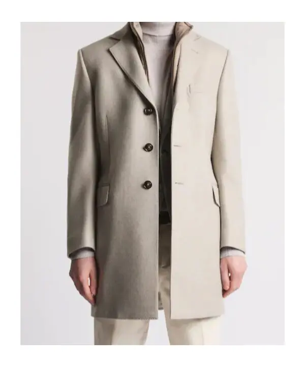 FAY 3-in-1 Double Coat In Cashmere Blend Wool - Light Brown