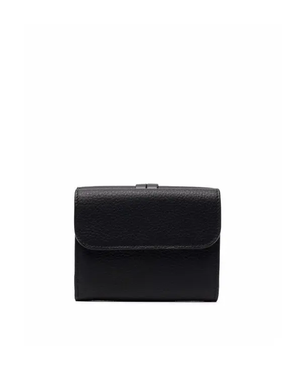 Chloé Alphabet Trifold Wallet - Black