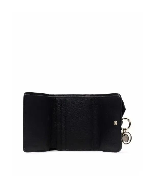 Chloé Alphabet Trifold Wallet - Black